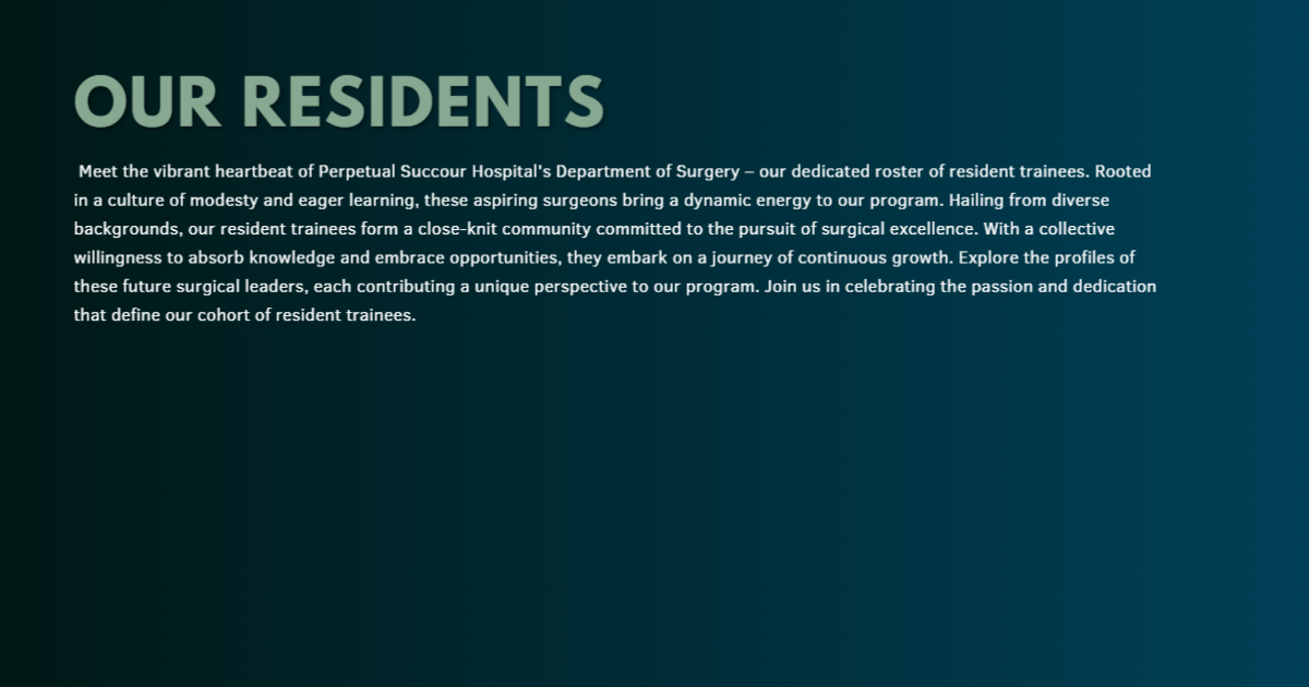 PSH Web Resident Roster